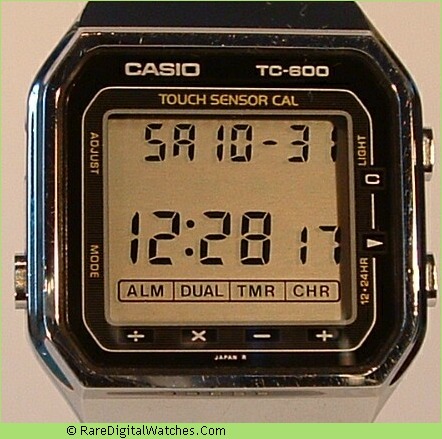 Early 70s Casio Digital Calculator Watches