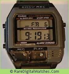 Vintage Sällsynta retro Casio Kalkylator digital LCD-klockor